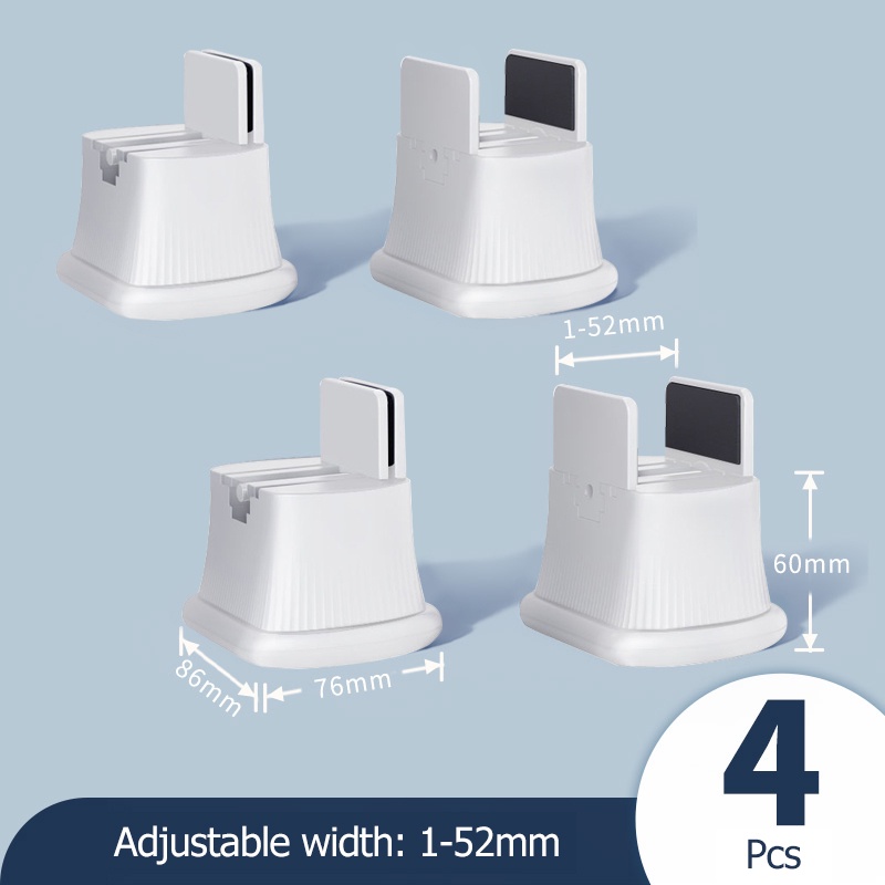 OATSBASF Width Adjustable Chair Leg Uprights Screw Clamp Furniture ...