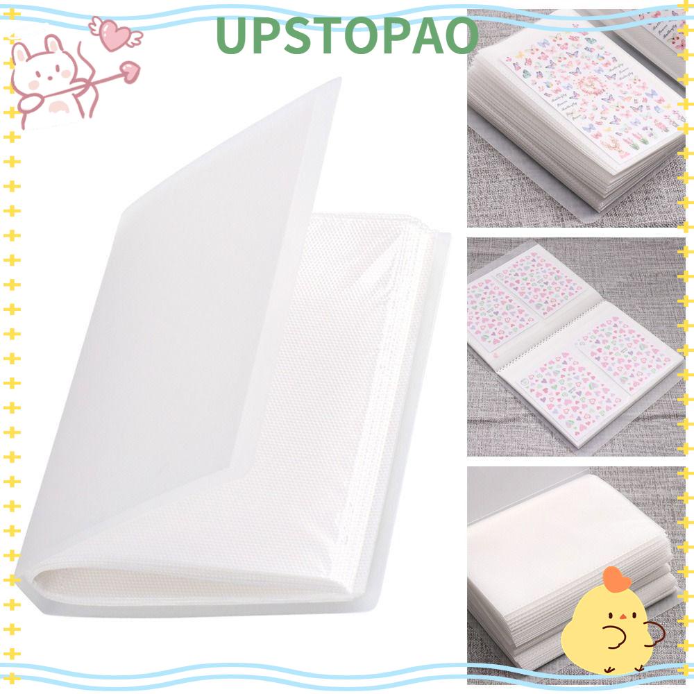 UPSTOPAO Nail Stickers Storage Book, Nail Stickers Holder Card Holder ...