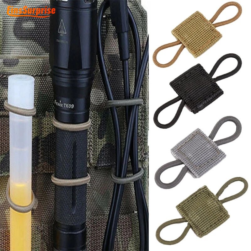 Outdoor Tactical Backpack Binding Buckle Bag Clip Rope Fixing Device ...