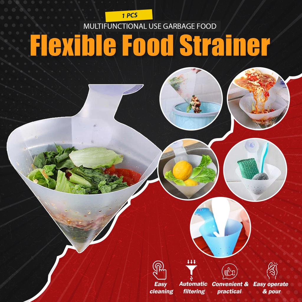 Kitchen drain sink strainer filter food catcher foldable Filter Food ...