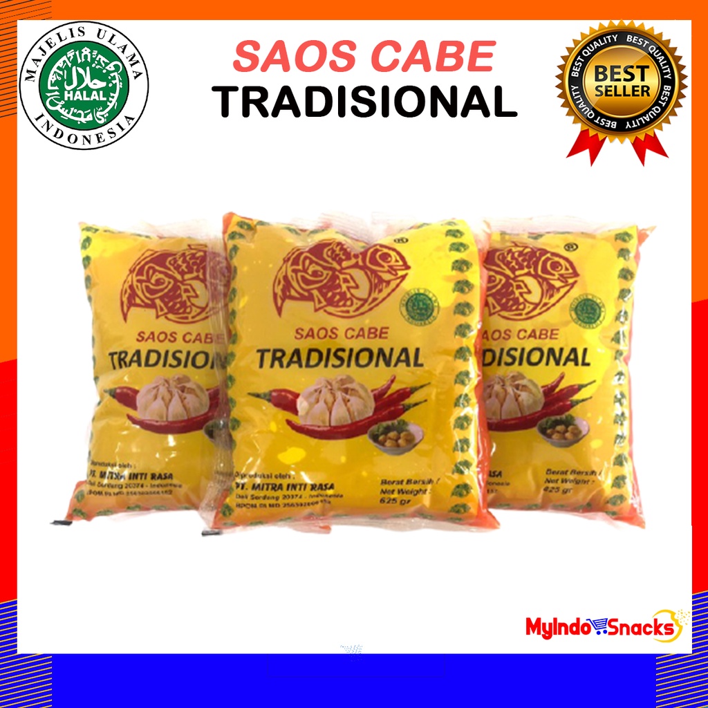 Saos Cabe Tradisional 625gram Pedes Enak | Shopee Malaysia