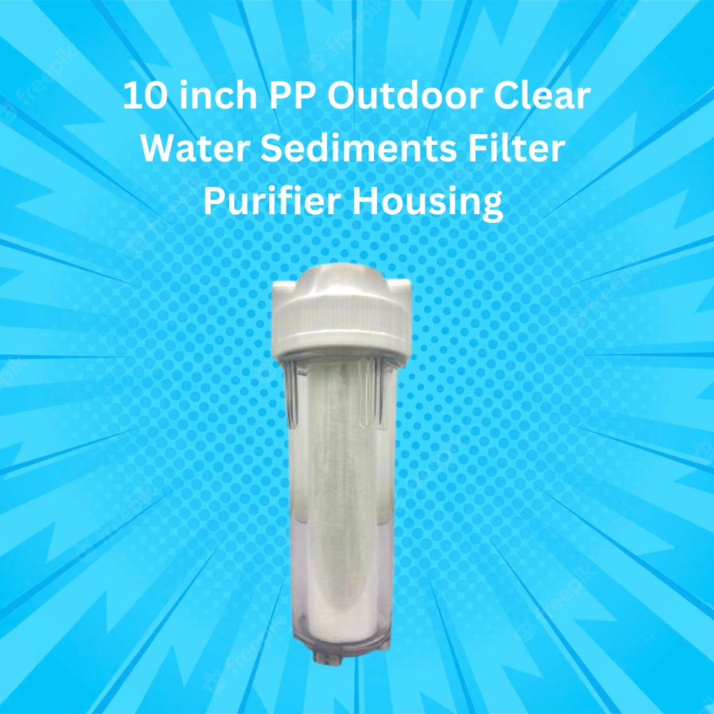JC PREMIUM OUTLET - 10 inch PP Outdoor Clear Water Sediments Filter ...