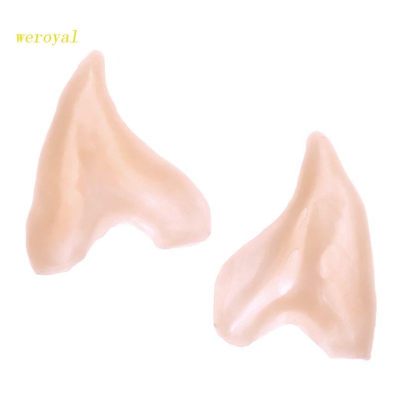 weroyal 1 Pair Halloween Costume Ear Tips Elf Fairy Vulcan Spock Alien ...