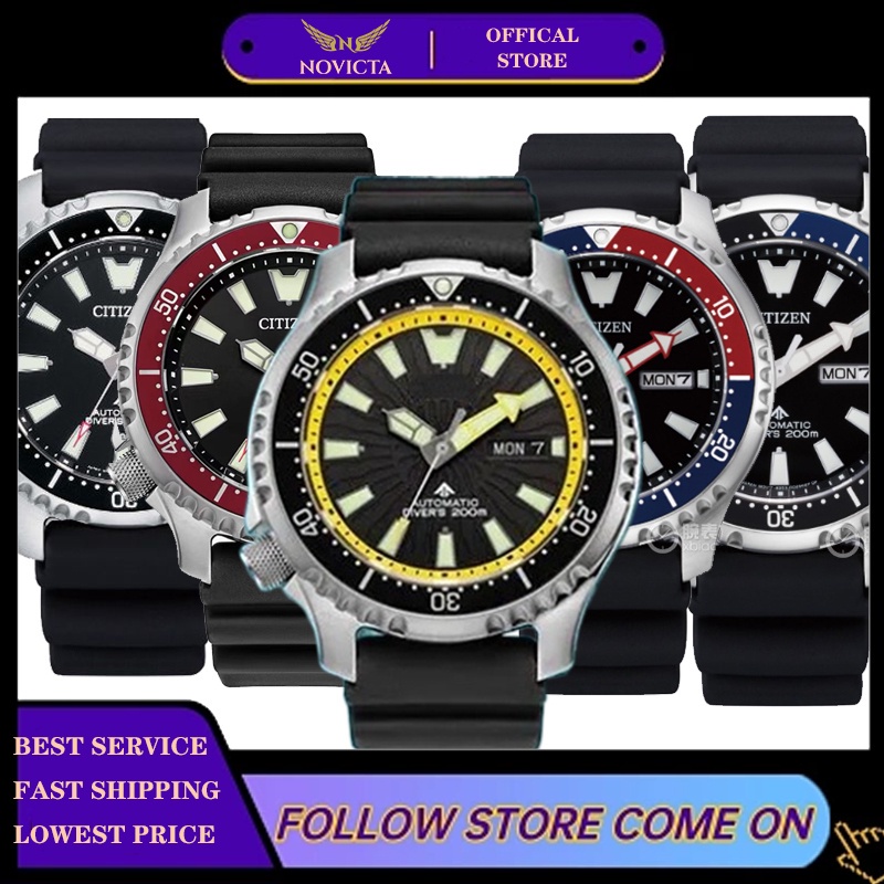 NY0130 NY004 CitizEN Men's Quartz Watch Sports Watch Glow Men Watch | Shopee Malaysia