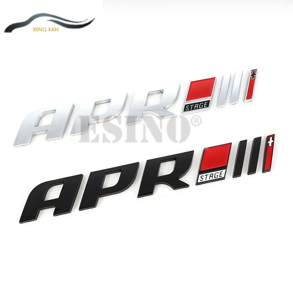 XINFAN 3D APR Logo Car Stickers Auto Badge Emblem Decal for APR Stage ...