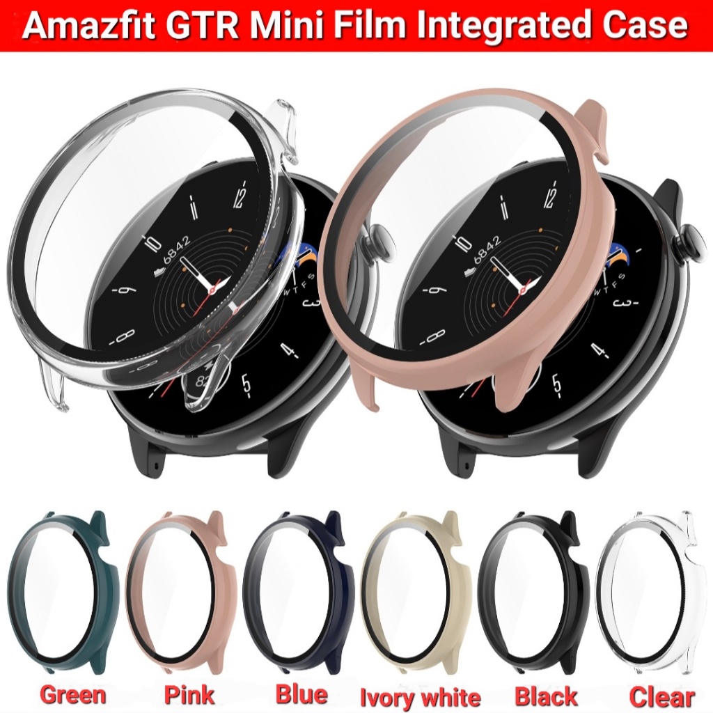 Amazfit GTR mini Protector Case, 2in1 Hard Casing With Screen Glass ...