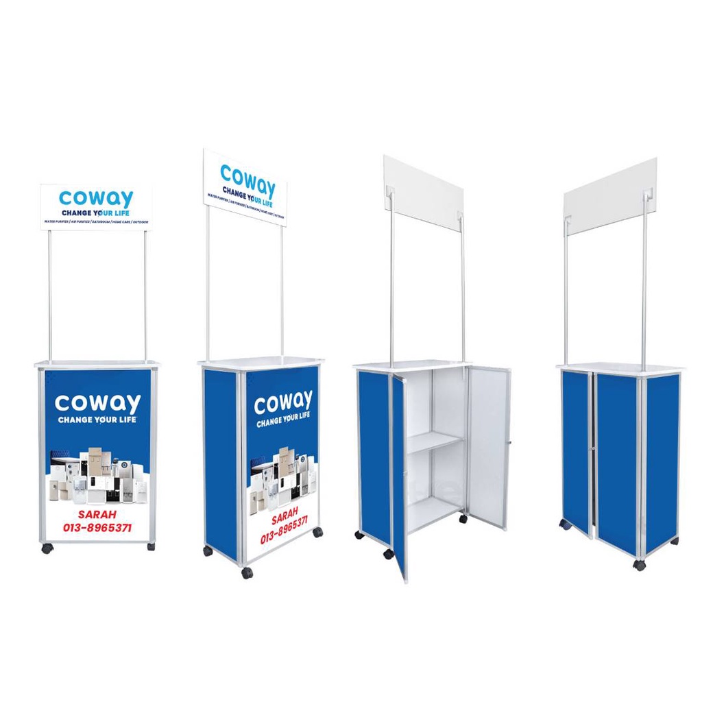 Aluminium Fortable Counter Sampling Booth/ Aluminium Counter Booth With ...