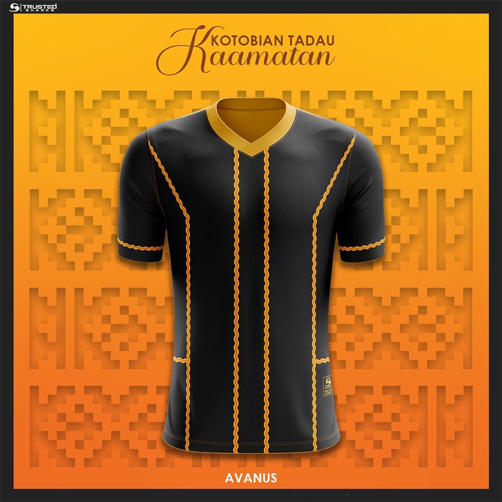 T-shirt KDMR Premium Edition (Kadazan Penampang) Jersey Corak Etnik ...