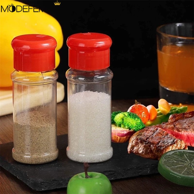 Pepper Shaker Spices Boxes Portable Camping BBQ Condiment Bottle ...