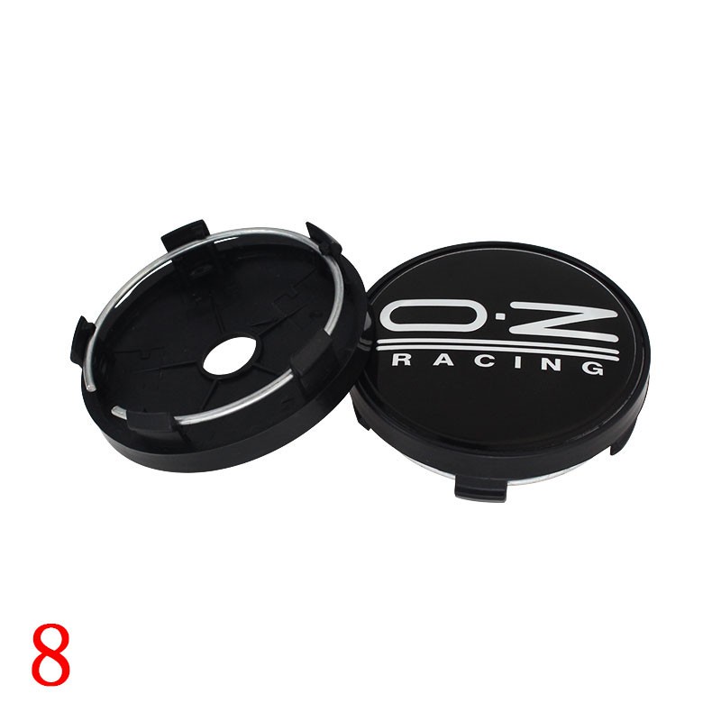 NEW 4pcs oz racing wheel covers cap 60/55mm clip oz logo emblem sticker ...