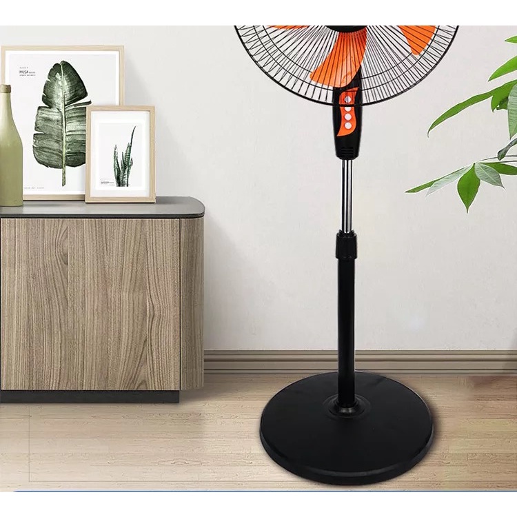 Stand Fan Kipas Berdiri Ultra Strong Floor Stand Fan 16 Inch 5 blades 3 Speed Mode Kipas Berdiri ...