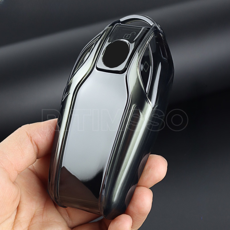 Transparent TPU Key Case For BMW G30 G12 G11 G32 G31 5 7 Series I8 I12 ...