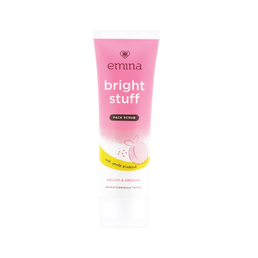 Emina Bright Stuff Face Scrub (50ml) | Shopee Malaysia