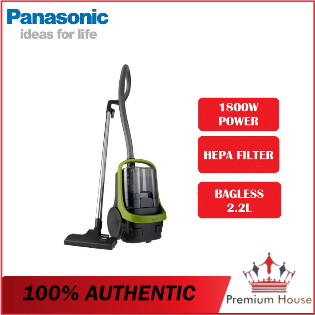 Panasonic MC-CL603 1800W Cyclone Bagless Canister Vacuum Cleaner With ...