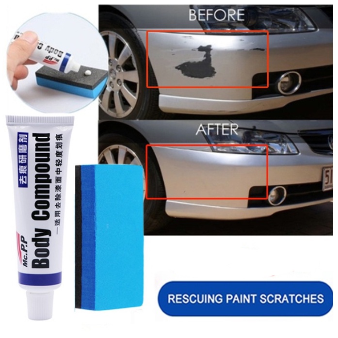 Car Wax Body Composite Body Repair Paste Scratch and Auto Body/Kit ...