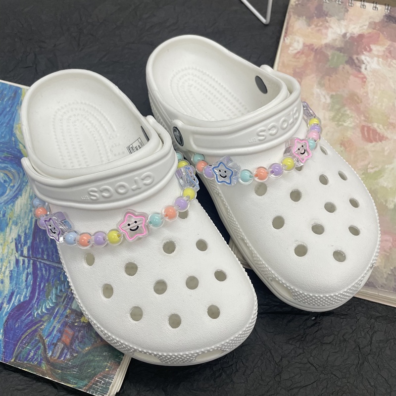 crocs chain Sticker crocs Cute DIY accessories Crocs Pins shoe buckle ...