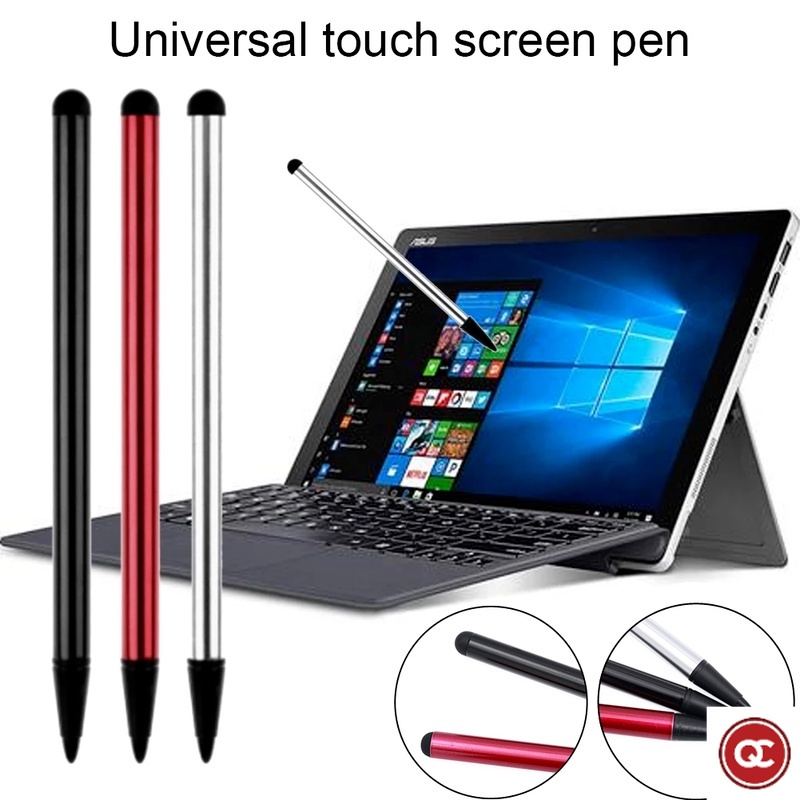 QC 1PC 2 in 1 Capacitive Stylus Pen Universal Phone Drawing Touch ...