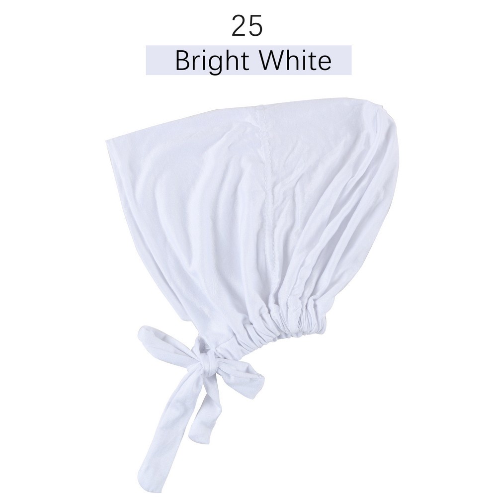 36 COLORS Tudung Inner Snowcap Cotton/ Adjustable Tie Back Modal ...