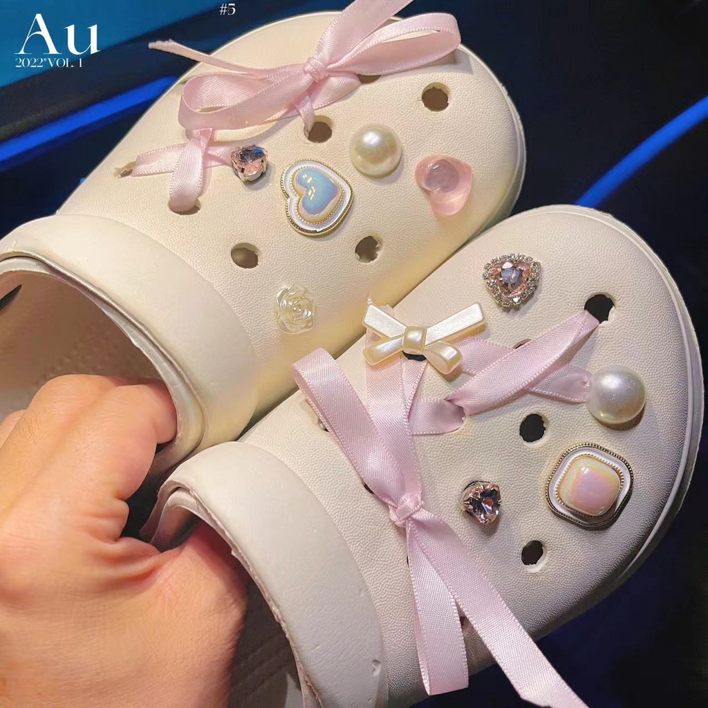 【Girly ballet style】jibbitz cute jibbitz for cros Jibbitz Resin cros ...