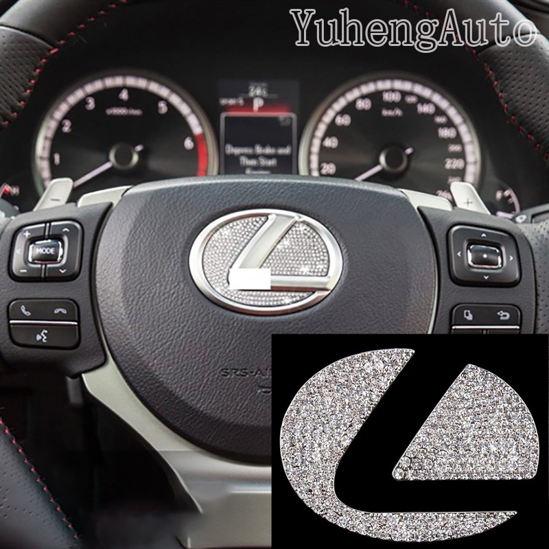 Modified 3D Car Steering Wheel Diamond Sticker for Lexus RX300 NX300h ...
