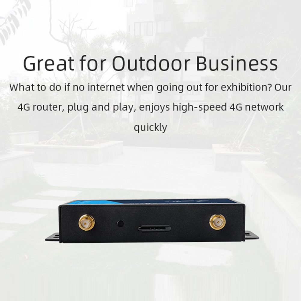 300Mbps 4G Wireless Router Industrial Grade 4G Broadband Wireless ...
