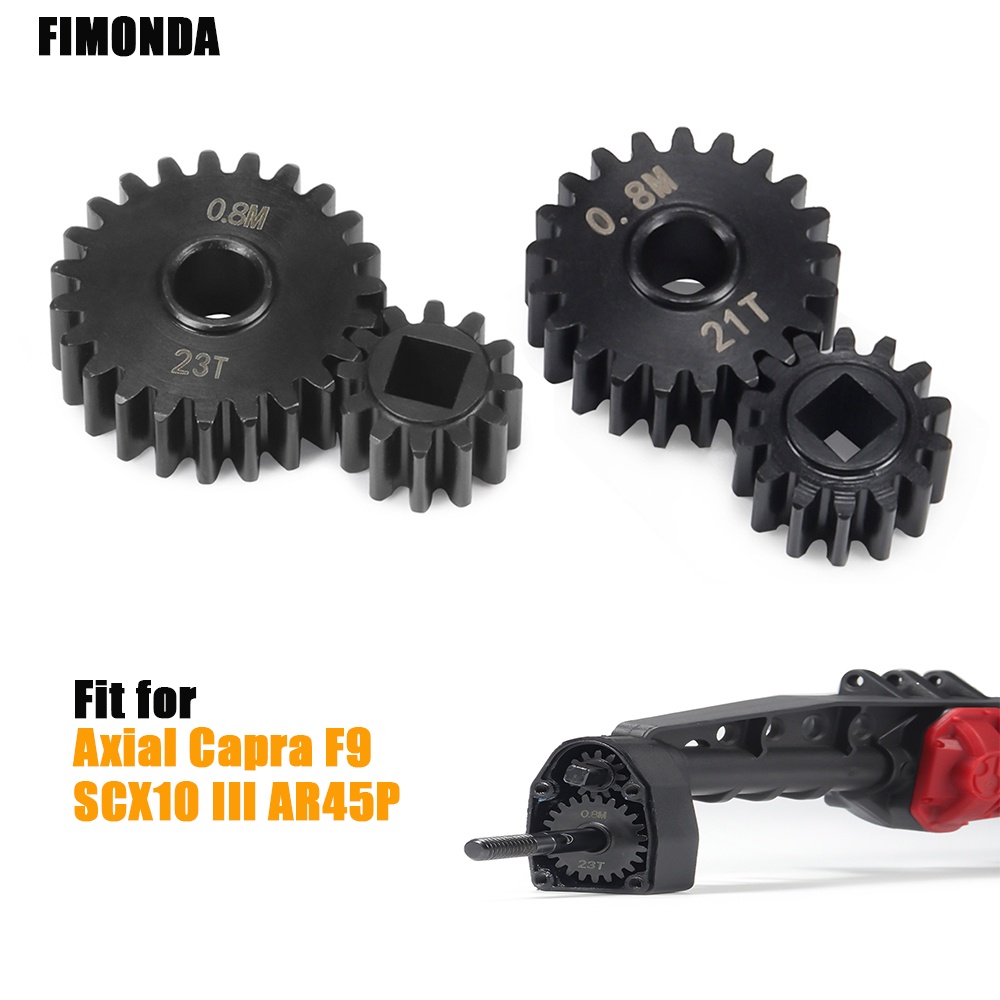 Heavy Duty 32P Overdrive Portal Gear Set 21T/14T 23T/12T for 1/10 RC ...