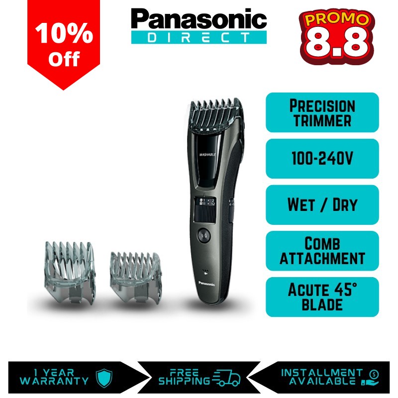 Panasonic ER-GB60 Trimmer 240V Hair & Beard ER-GB60-K451 | Shopee Malaysia