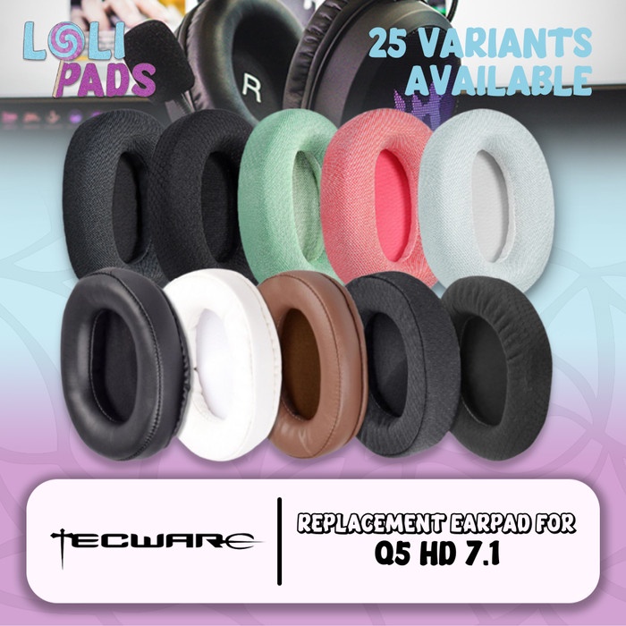 Tecware Q5 HD7.1 Surround Premium Earpad Foam Ear Cushion Earcup Pad ...