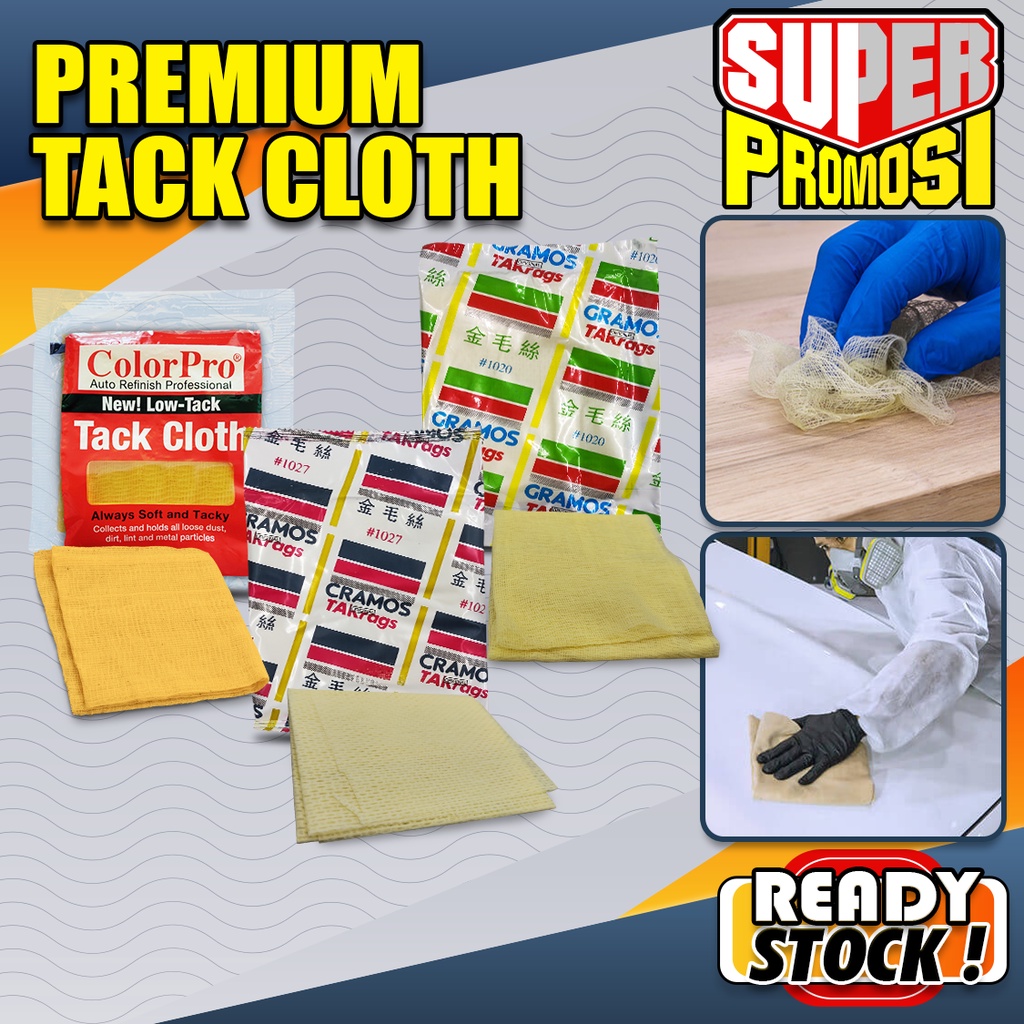 ColorPro Tack Cloth Dust/Cleaning Cloths Tack Rag Removal Sticky Cloth ...