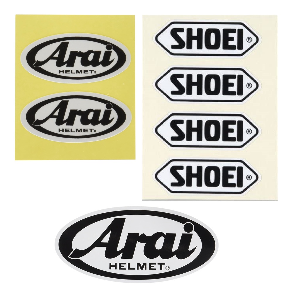 💯% Original Japan 🇯🇵 Sticker Visor Shoei Arai | Shopee Malaysia