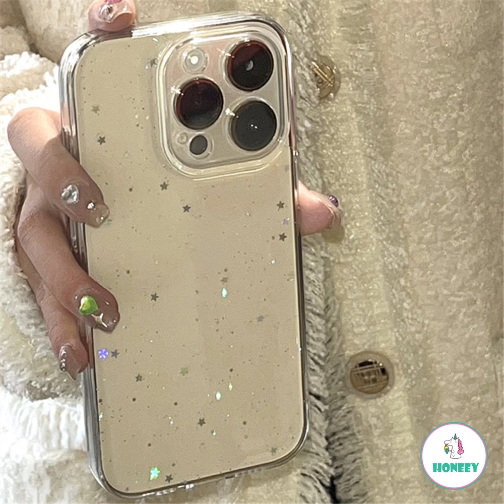 Casing iPhone 11 Shiny Glitter Bling Star Crystal iPhone 14 Pro Max ...