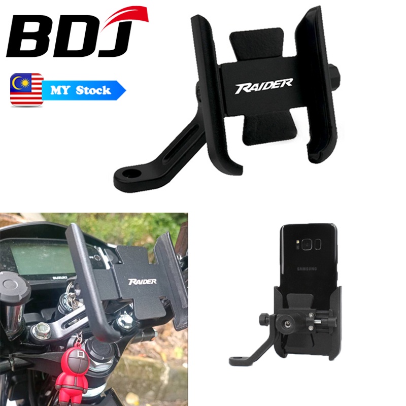 BDJ For Suzuki Raider R150 Fi Carb J Crossover Cell Phone Holder ...