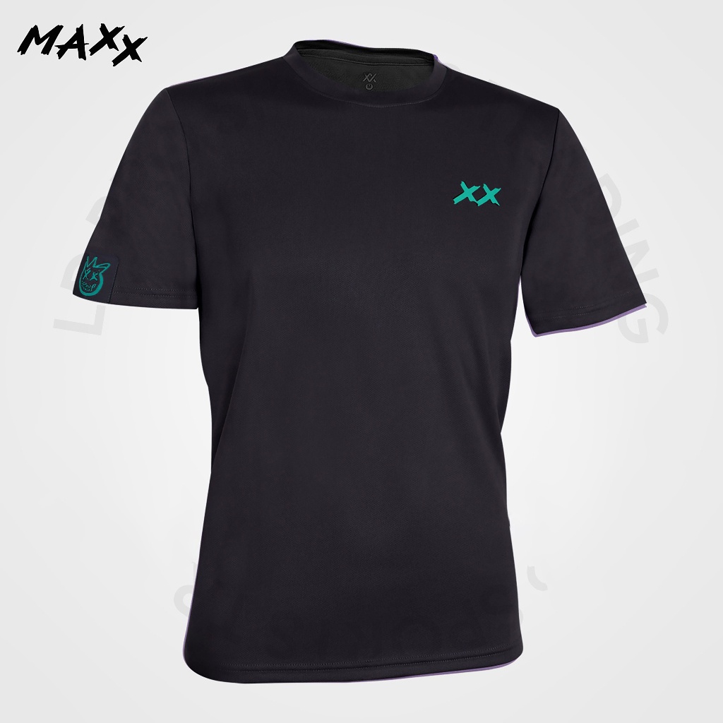 MAXX Shirt Graphics Tee Jersey MXGT066 (BLACK) | Shopee Malaysia