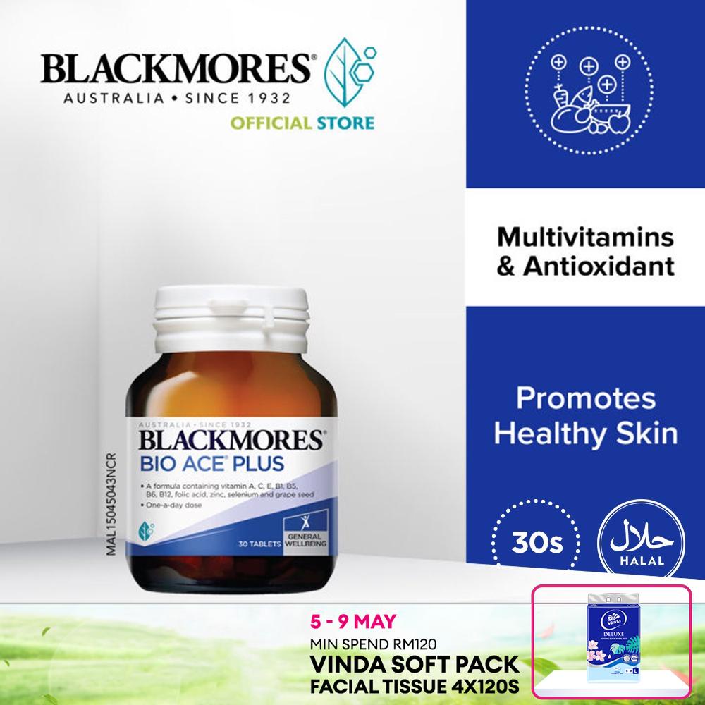 Blackmores Bio ACE Plus 30s - Promotes Healthy Skin (Min 6 Months ...