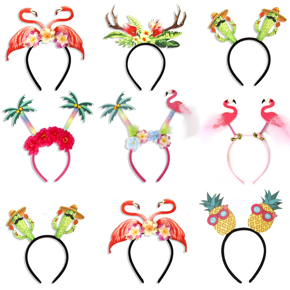 New Style Summer Theme Decoration Headband Hawaii Beach Party Dress Up ...