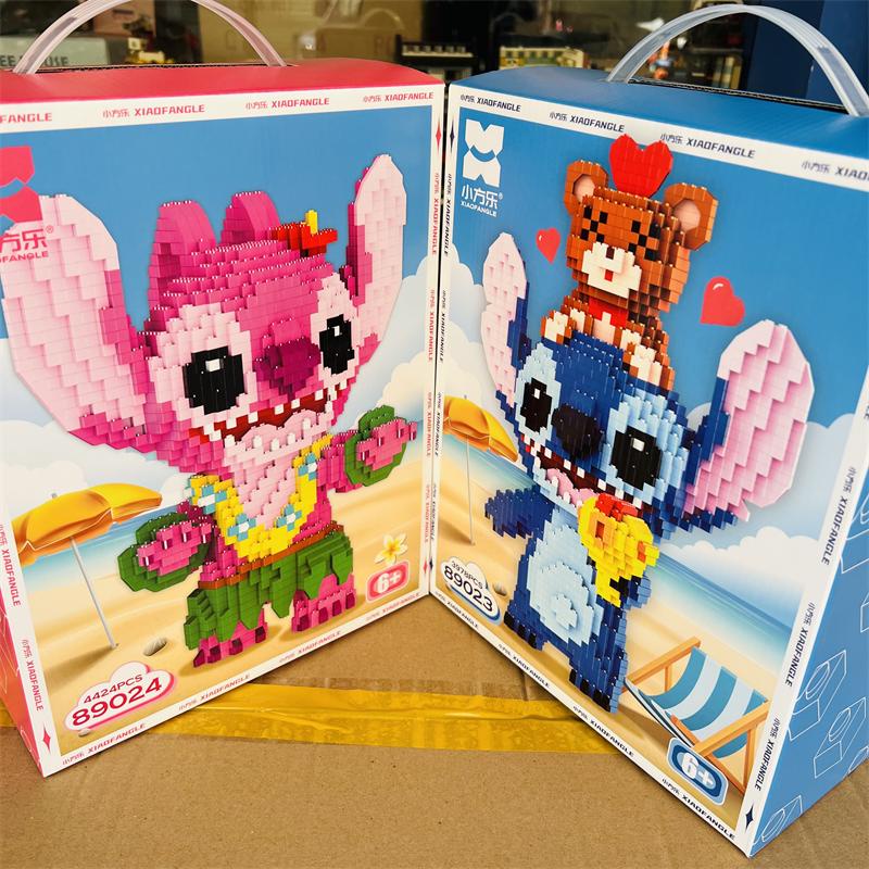 Connection Blocks Magic Cartoon Stitch Baby Anime Collection Building ...
