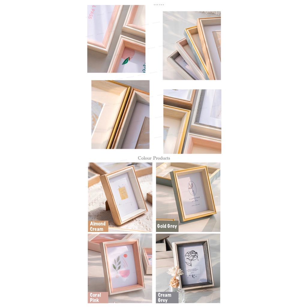 Aesthetic Minimalist Photo Frame | Classic Vintage Wall Frame |简约树脂相框 ...