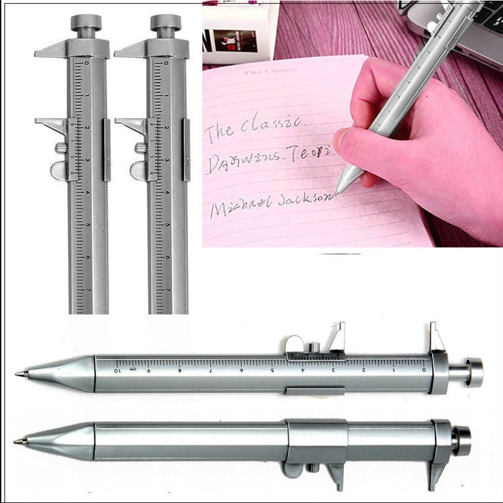 Multifunction Caliper Ballpoint Pen Gel Ink Pen Vernier Caliper Roller ...