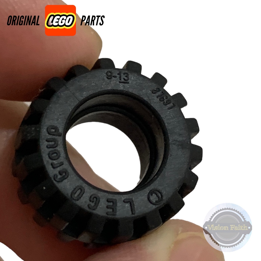 3. LEGO TIRE PARTS # 87697 - 21mm D. x 12mm | Offset Tread Small Wide ...