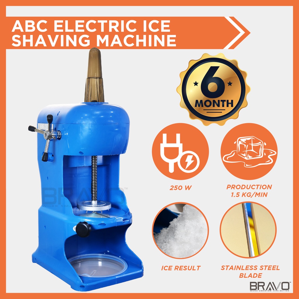Bravo ABC Electric Ice Shaving Machine Taiwan Mesin ABC Elektrik Mesin ...
