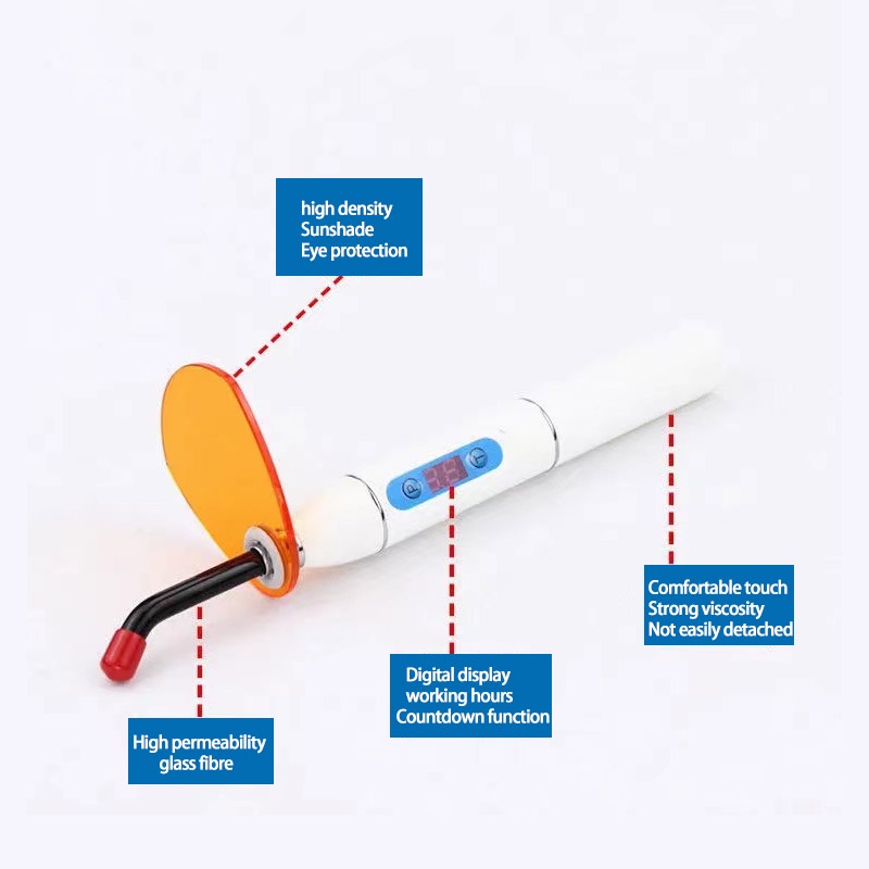 Dental Light Curing Machine LED Cold Light Oral Wireless Light Curing ...
