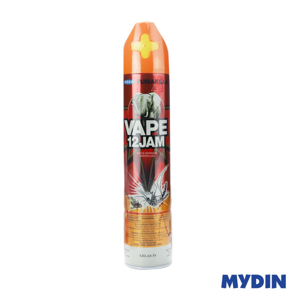 Fumakilla Vape 12 Hours Mosquito Aerosol (552ml) | Shopee Malaysia