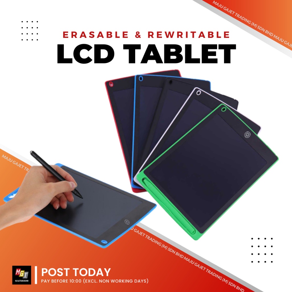 8.5 10 Inch LCD Writing Tablet Digital Drawing Board Handwriting Pads ...