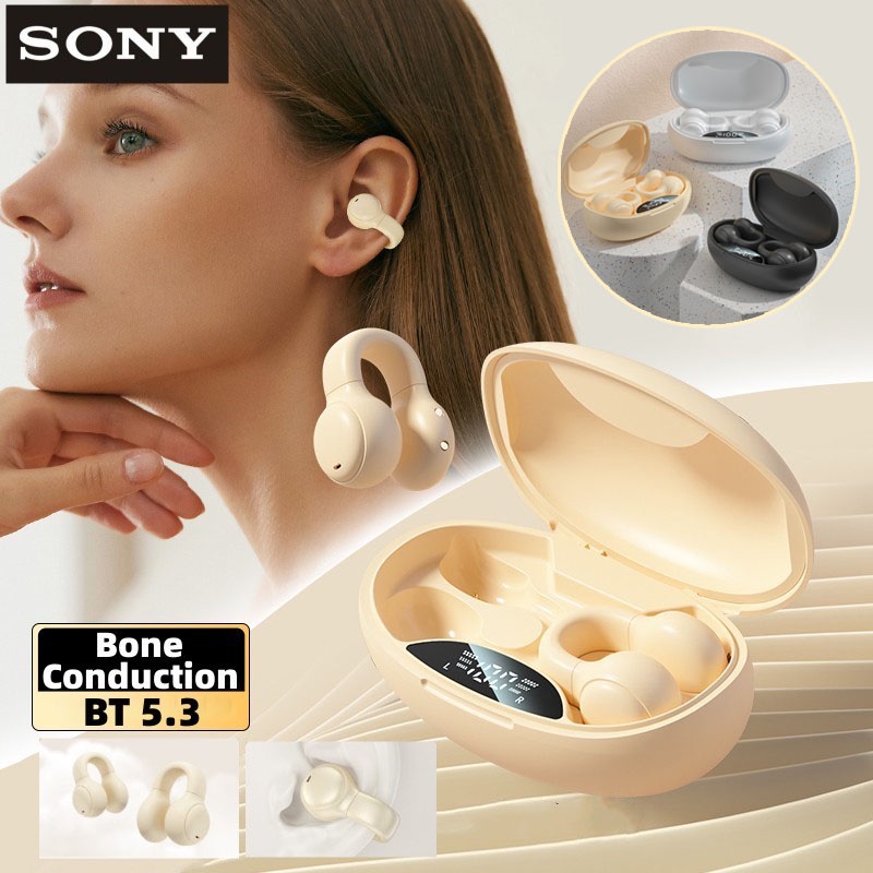 SONY TWS Bluetooth 5.3 Bone Conduction Wireless Earphones HIFI Stereo ...