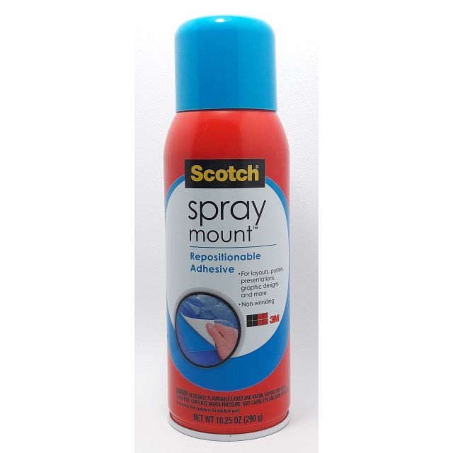 3M SCOTCH SPRAY MOUNT REPOSITIONABLE ADHESIVE 290G 6065 | Shopee Malaysia