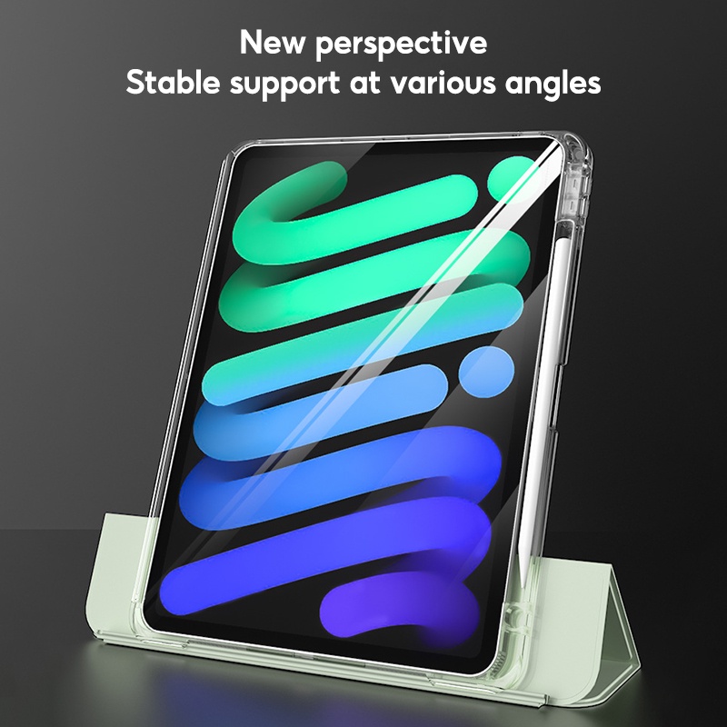 TBTIC Acrylic Clear Case For iPad Case 10th Generation Pro11 Pencil Holder Case For iPad Pro 11 ...