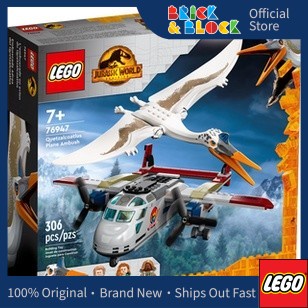 LEGO 76947 Quetzalcoatlus Plane Ambush | LEGO Jurassic World | Shopee ...