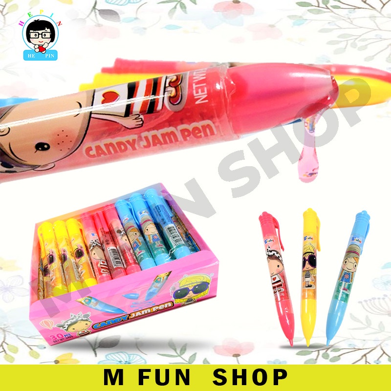 *Ready Stock* Weslsy 30Pcs Candy Jam Pen Blueberry / Watermelon ...