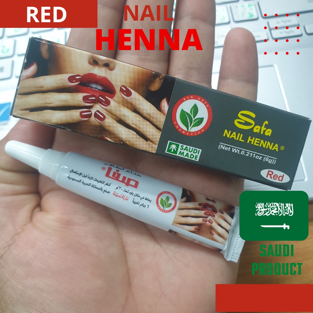 SAFA RANI NAIL HENNA ORGINAL Inai kuku Hennail ORGINAL Imported From ...