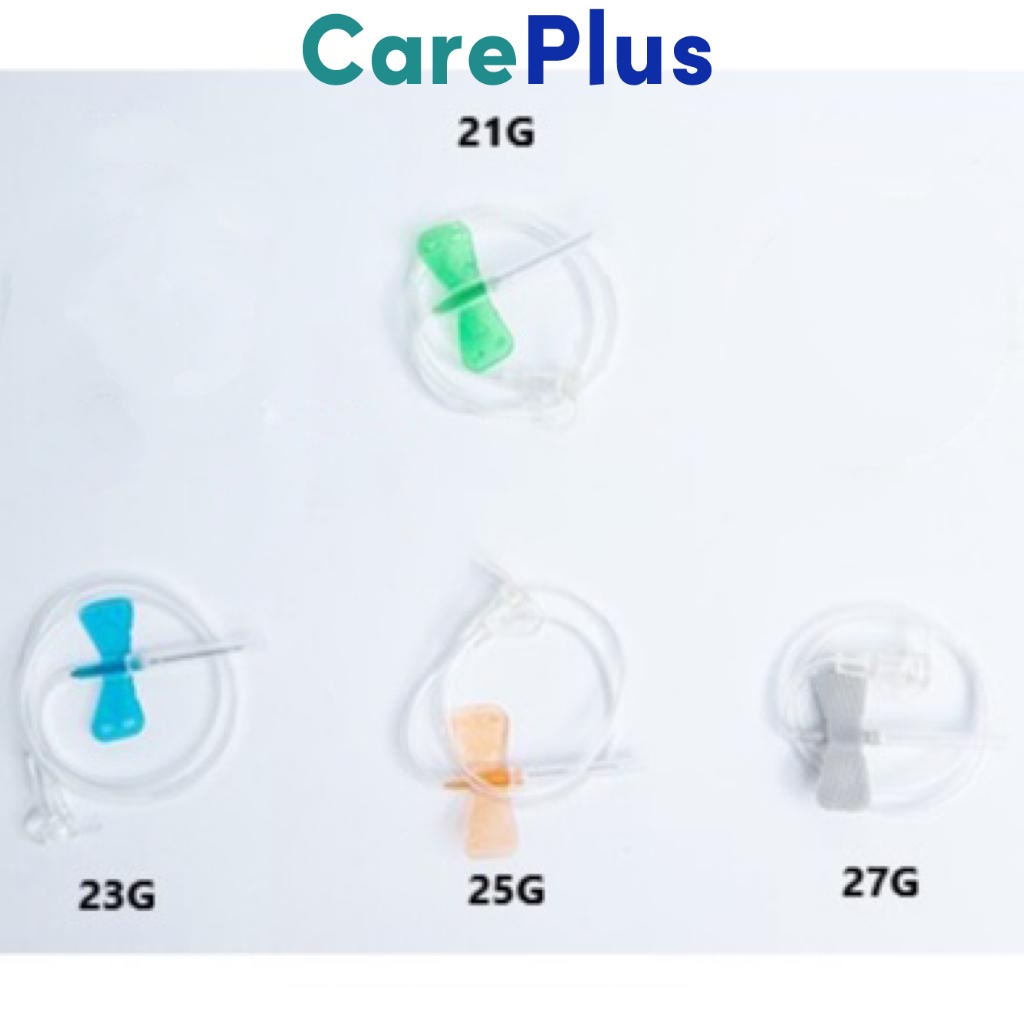 HOSPITECH SCALP VEIN SET BUTTERFLY NEEDLE 21G / 23G / 25G / 27G ...